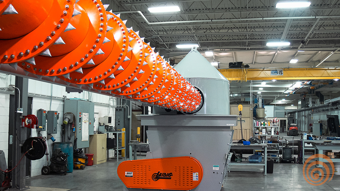 Track-Drive Reclaim System | Silo Unloader | Laidig Systems, Inc.
